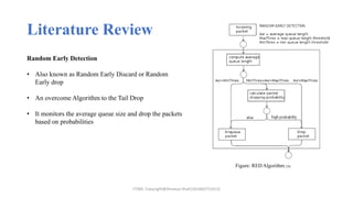 Low Rate DDoS attack using Improved Robust Random Early Detection | PPTX