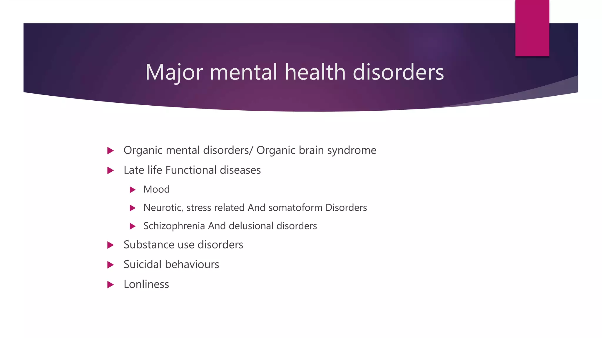 geriatric psychology | PPTX