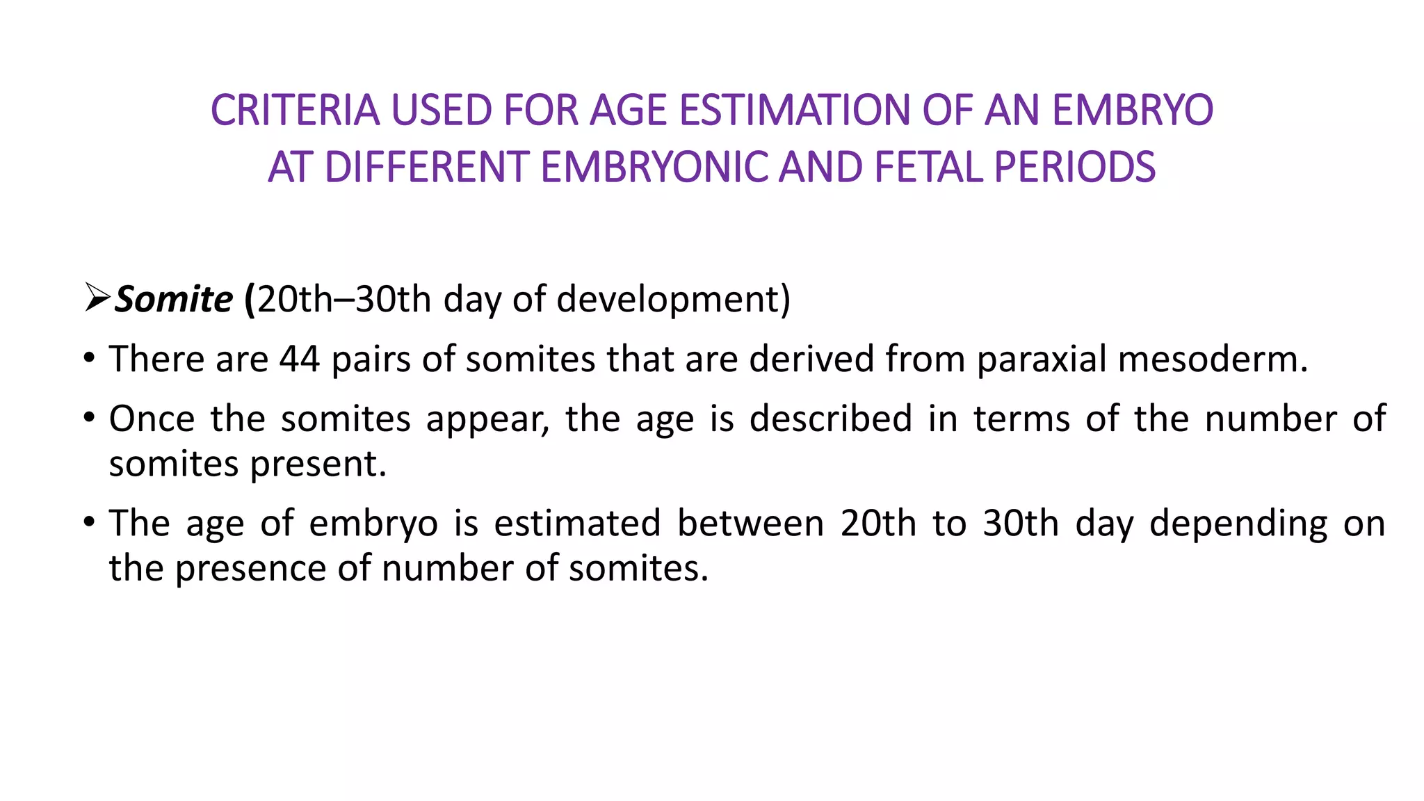 Embryonic period of development | PPTX