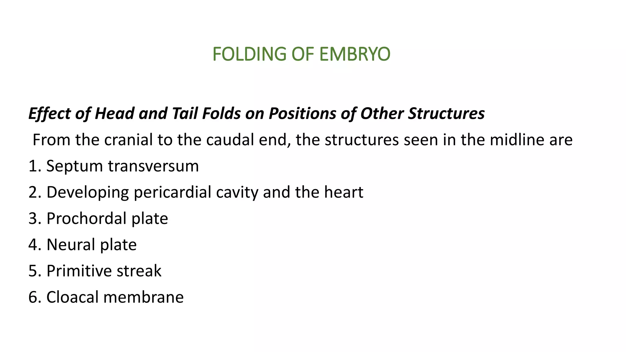Embryonic period of development | PPTX