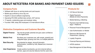 Digital Payment and 3-D Secure by Netcetera | PDF