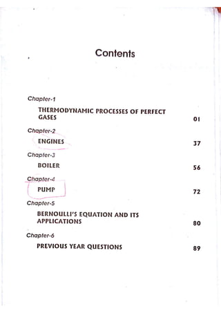 Elements of mechanical engineering (notes) | PDF