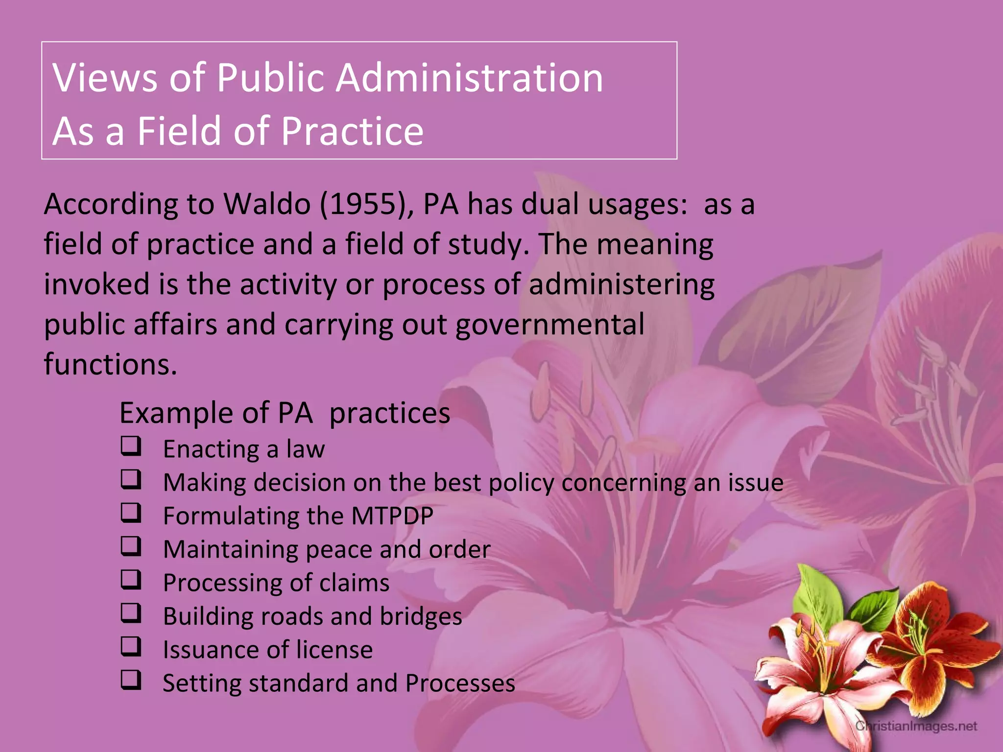 Introduction to Public Administration | PPT