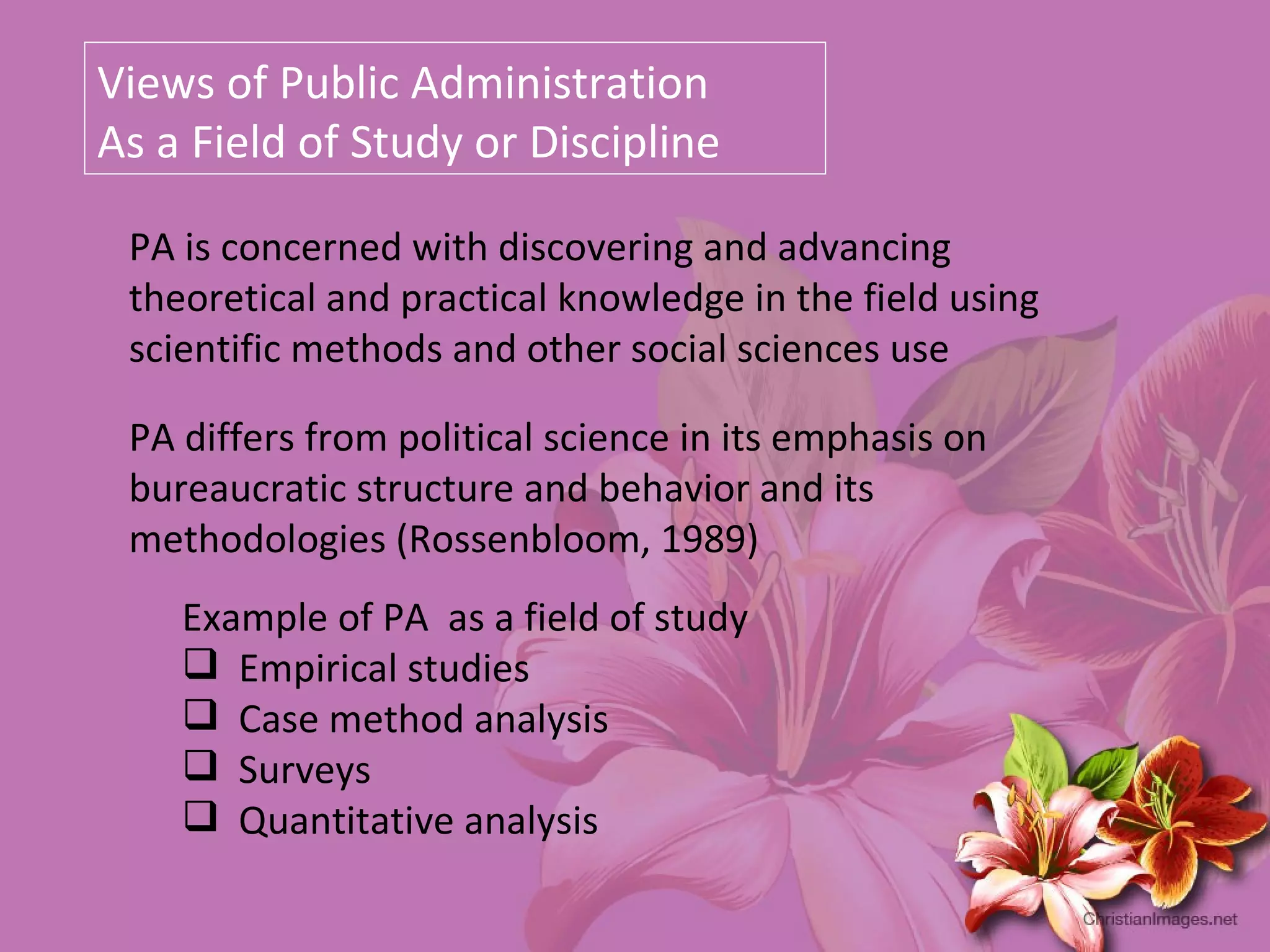 Introduction to Public Administration | PPT