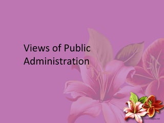 Introduction to Public Administration | PPT