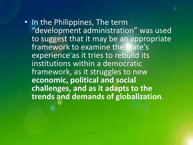 Modern Public Administration | PPTX