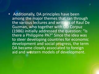 Modern Public Administration | PPTX