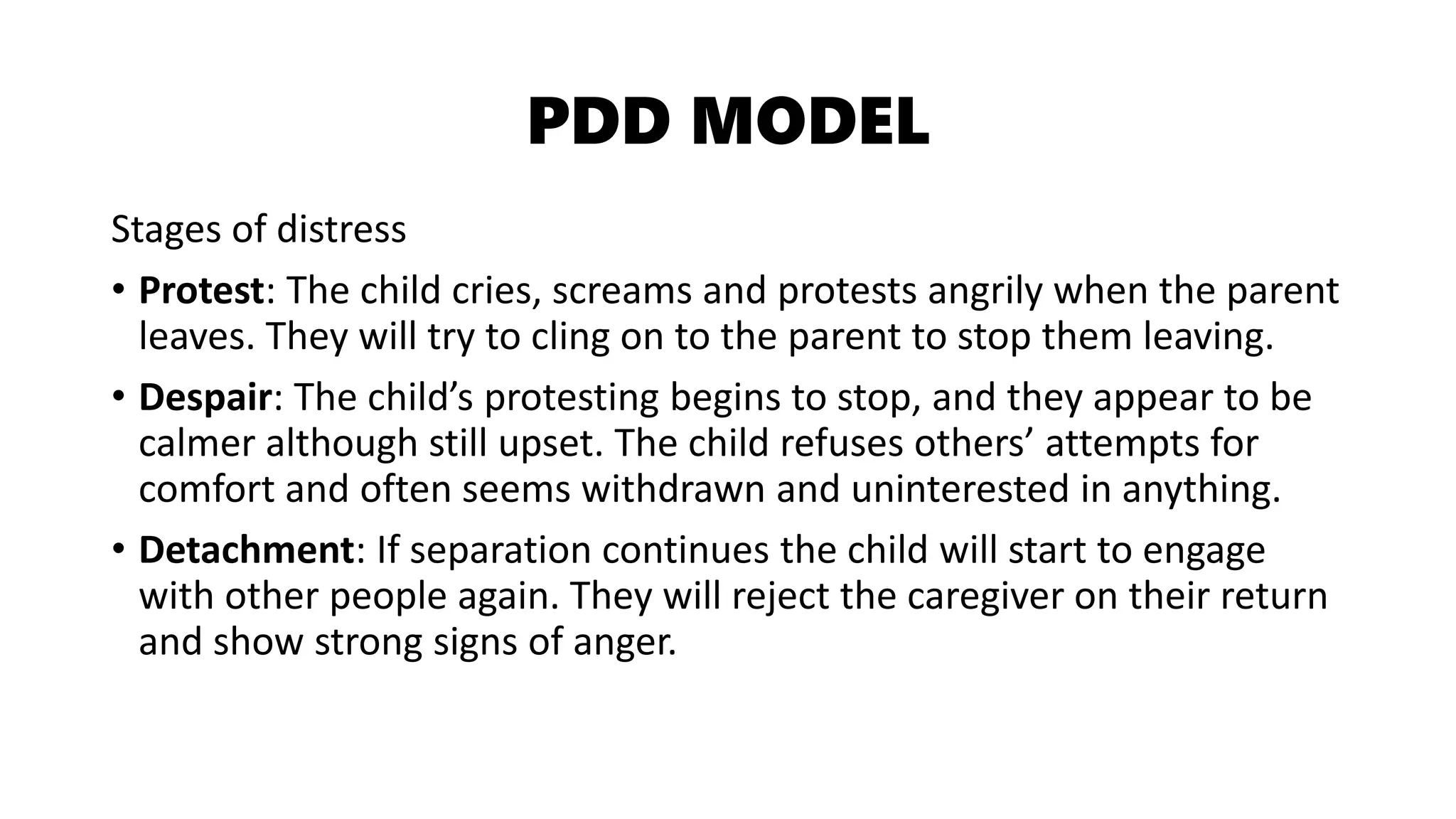 Bowlby Attachment Theory | PPTX