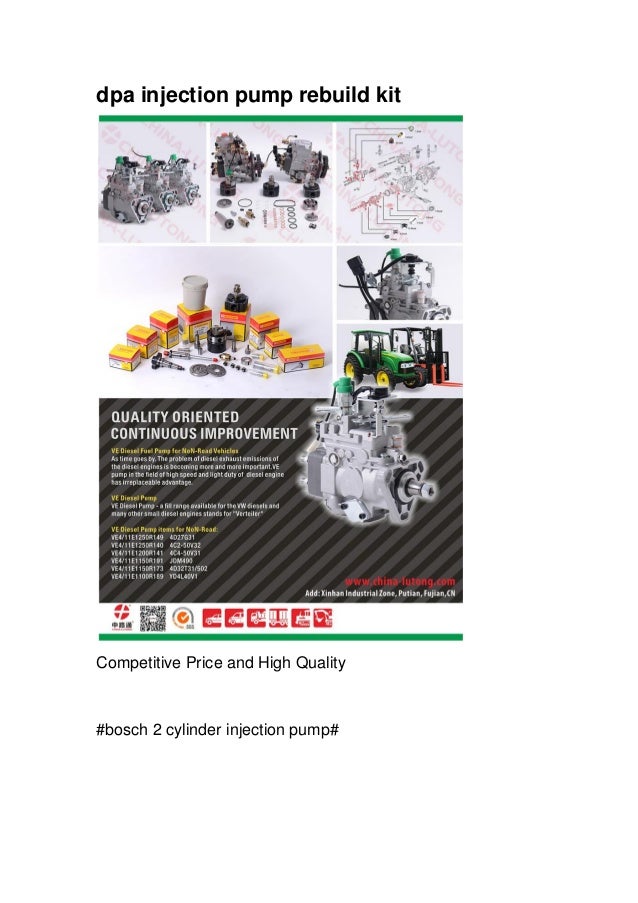 dpa injection pump rebuild kit.pdf