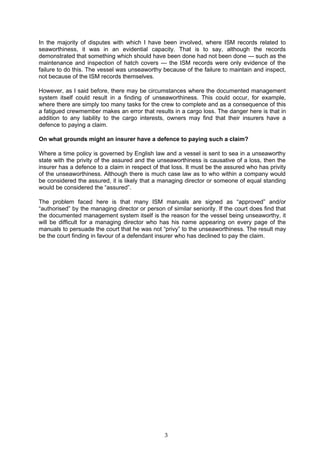 The ISM on Trial | PDF