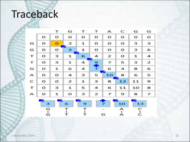 Dynamic programming and pairwise sequence alignment | PPT Dynamic programming and pairwise sequence alignment | PPT