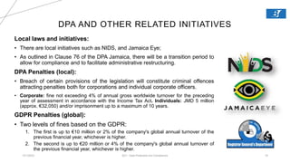 Jamaica's Data Protection Act: Compliance required from the business ...