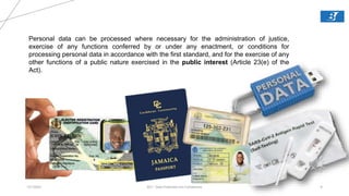 Jamaica's Data Protection Act: Compliance required from the business ...