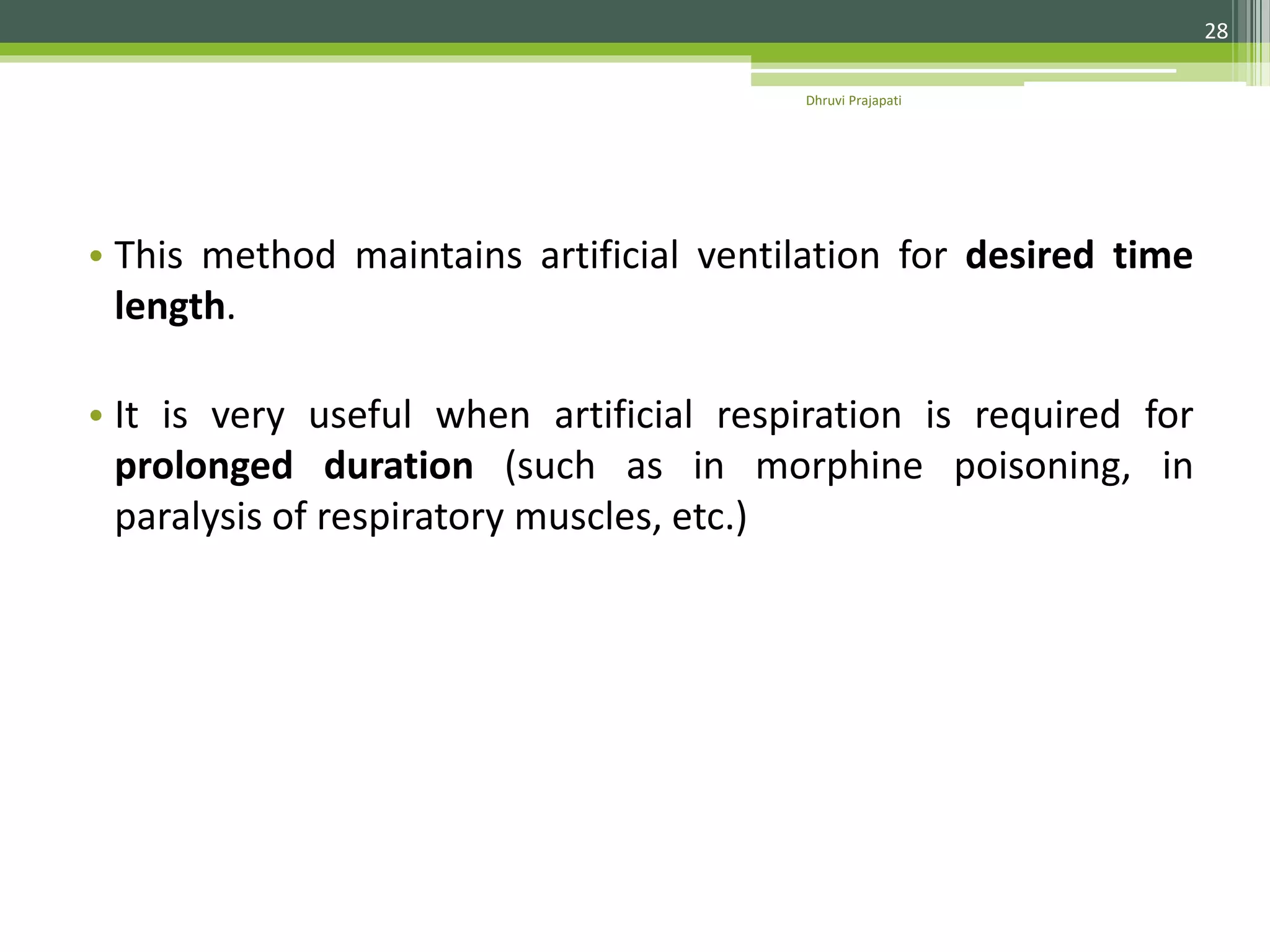 Artificial Respiration (Resuscitation method) | PDF