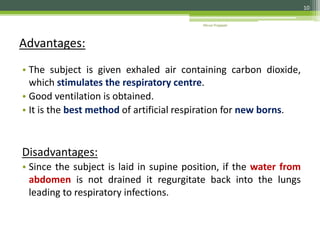 Artificial Respiration (Resuscitation method) | PDF