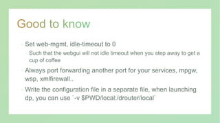 Cheatsheet to run DP docker | PPT