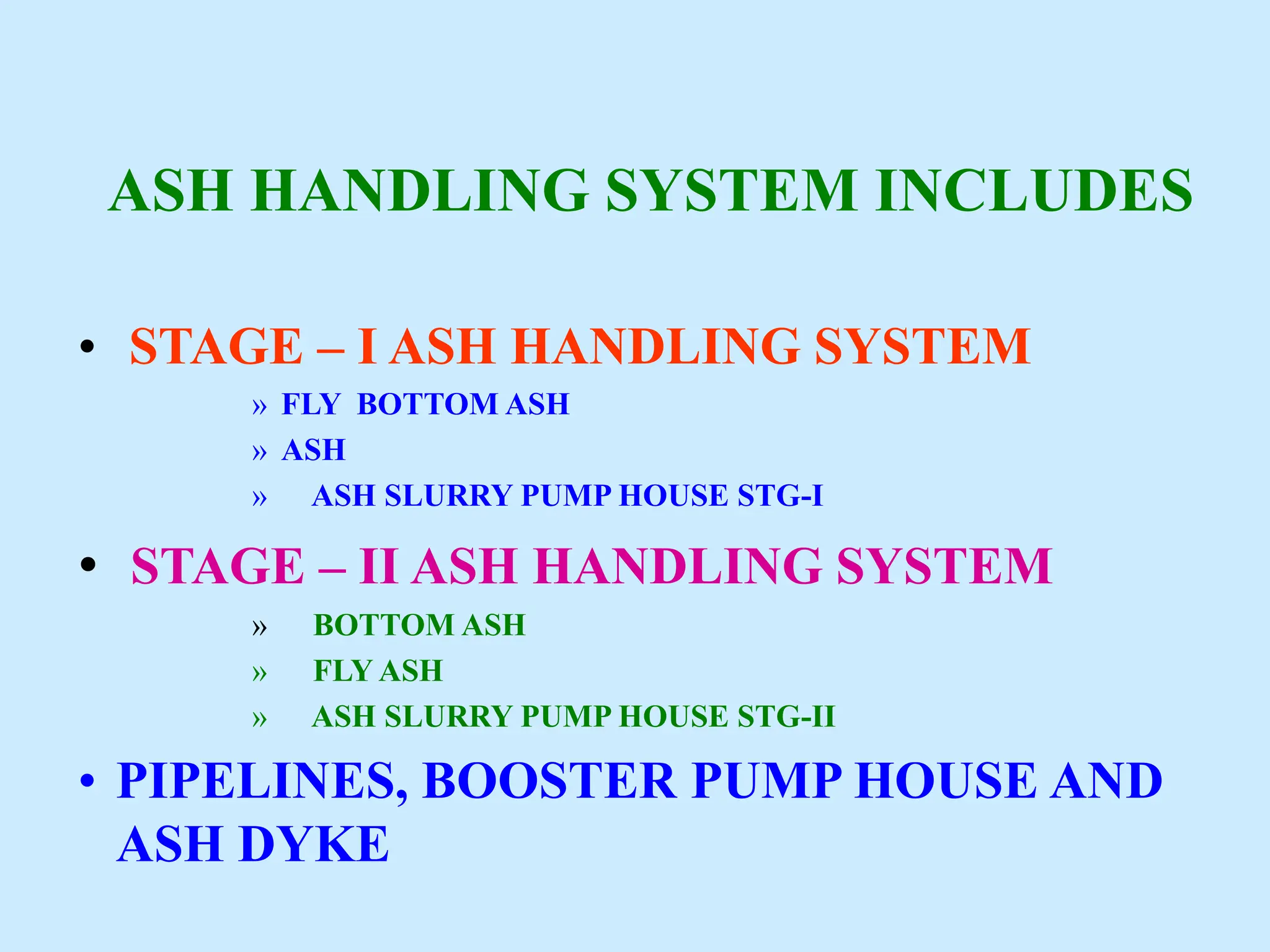 ASH HANDLING PRESENTATION ON POWER PLANT | PPT