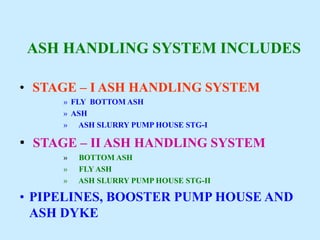 ASH HANDLING PRESENTATION ON POWER PLANT | PPT