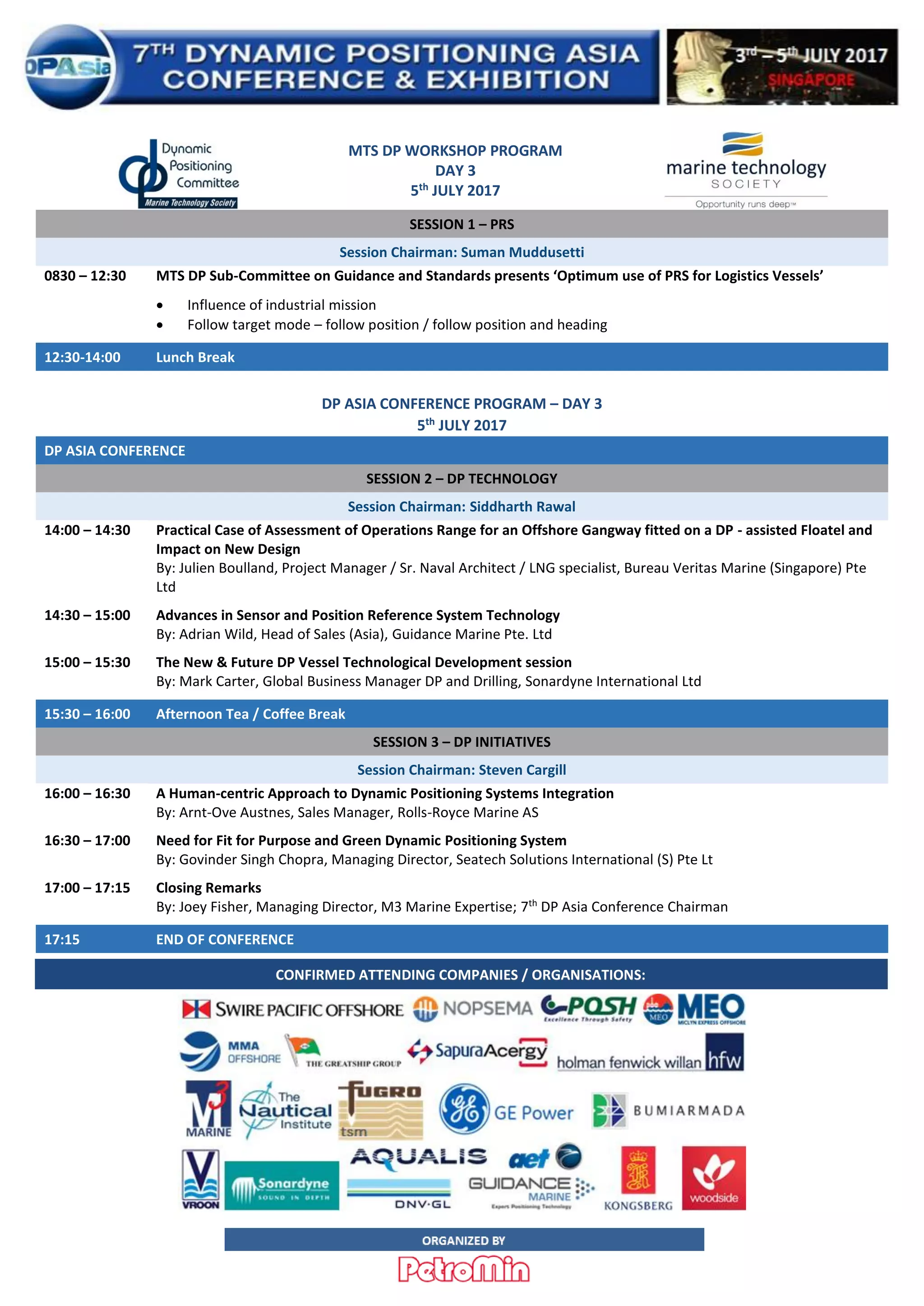 DP Asia 2017 conference programme | PDF