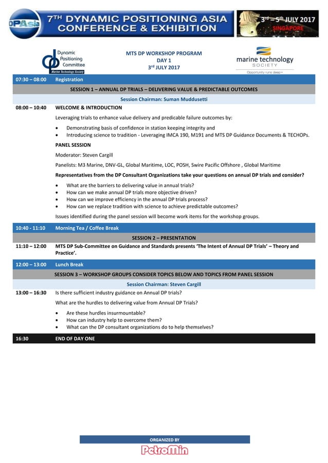 DP Asia 2017 conference programme | PDF