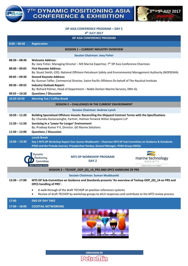 DP Asia 2017 conference programme | PDF