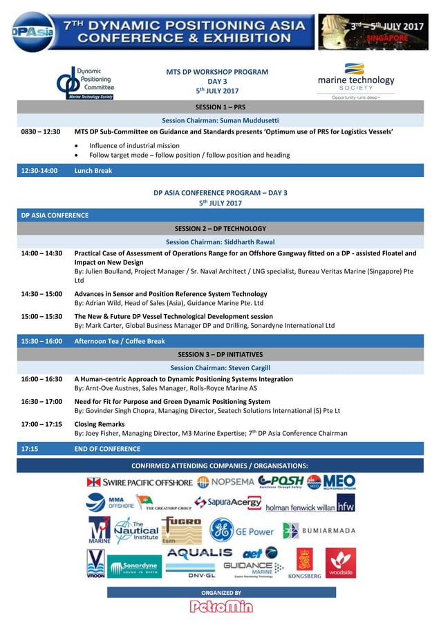 DP Asia 2017 conference programme | PDF