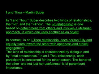 DP & Martin Buber | PDF
