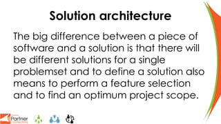 ERP solution architect role, part I | PPTX | Computer Software and ...
