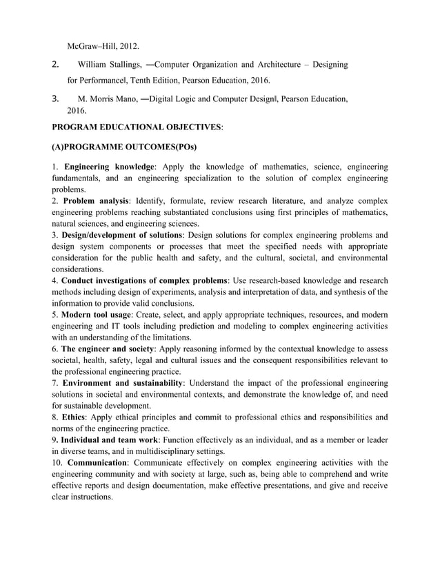Digital principles and Computer architecture CP | DOC | Computing | Technology & Computing