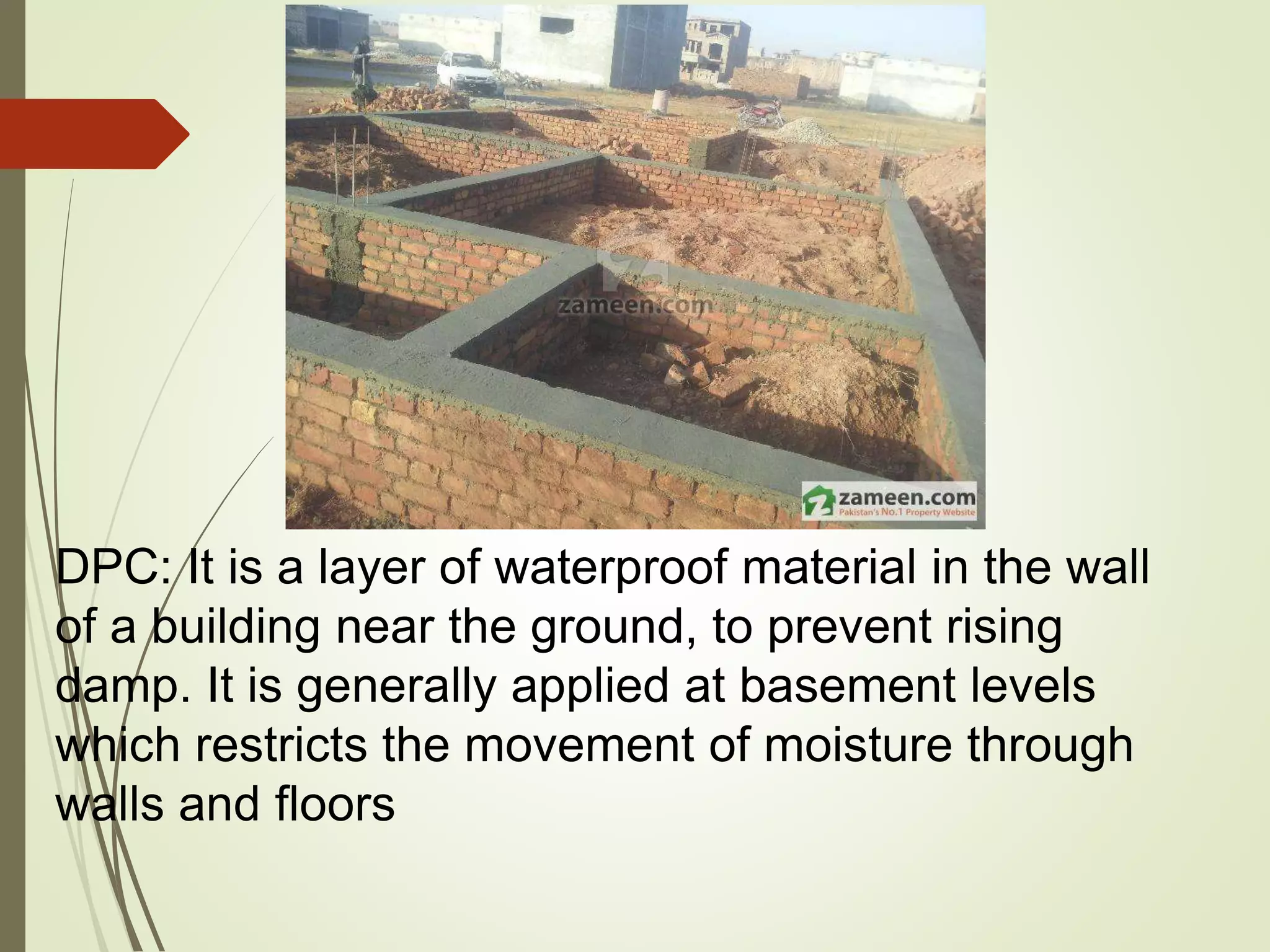 DPC, Back Filling and Plinth Protection.pptx