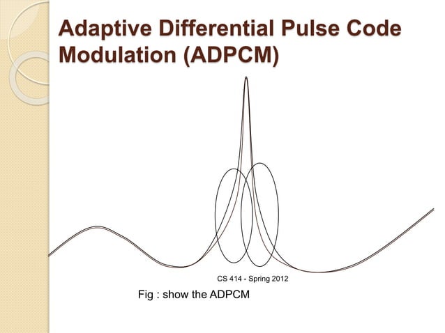 Dpcm ( Differential Pulse Code Modulation ) | PPTX