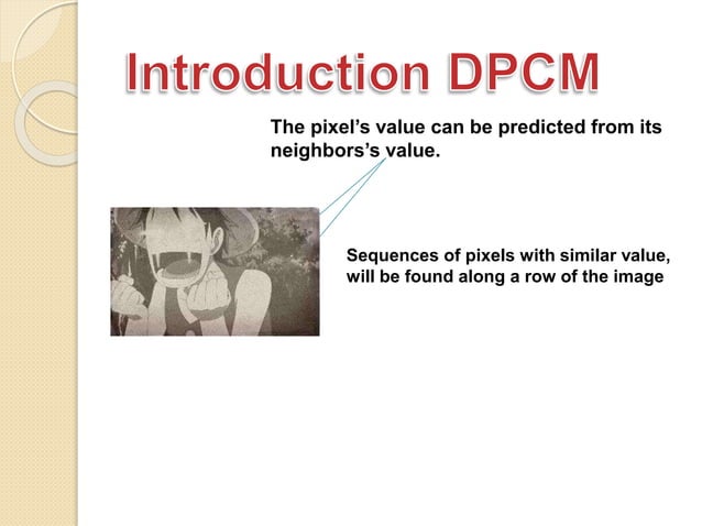 Dpcm Differential Pulse Code Modulation Pptx