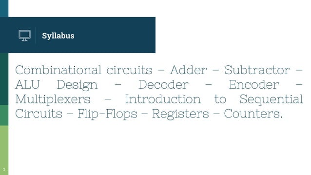 DPCO-Unit 2-Combinational Circuit.pdf