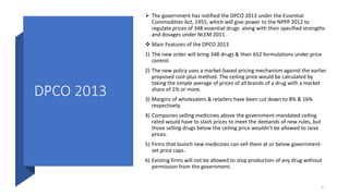 Drug Price control order, 1995 (DPCO) | PPTX | Pharmaceutical Industry ...