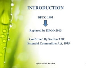 DPCO ACT 1995 | PPTX