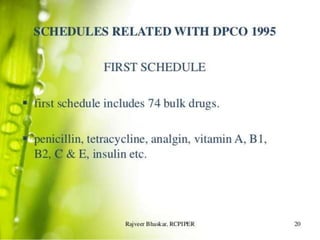 DPCO ACT 1995 | PPTX