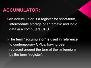design of accumlator | PPTX