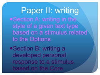 IB Diploma English B course overview | PPTX