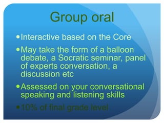 IB Diploma English B course overview | PPTX