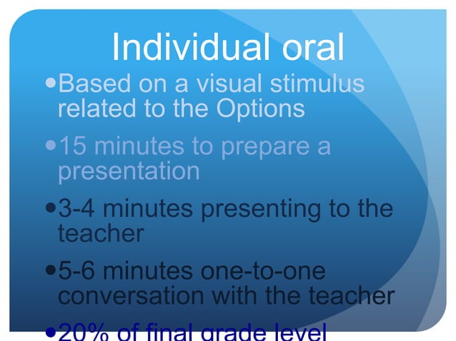 IB Diploma English B course overview | PPTX