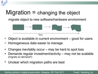 Getting started in digital preservation | PPT
