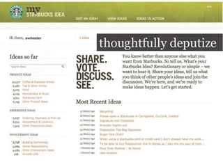 Starbucks Story- Digital Strategy & Social Integration | PPTX