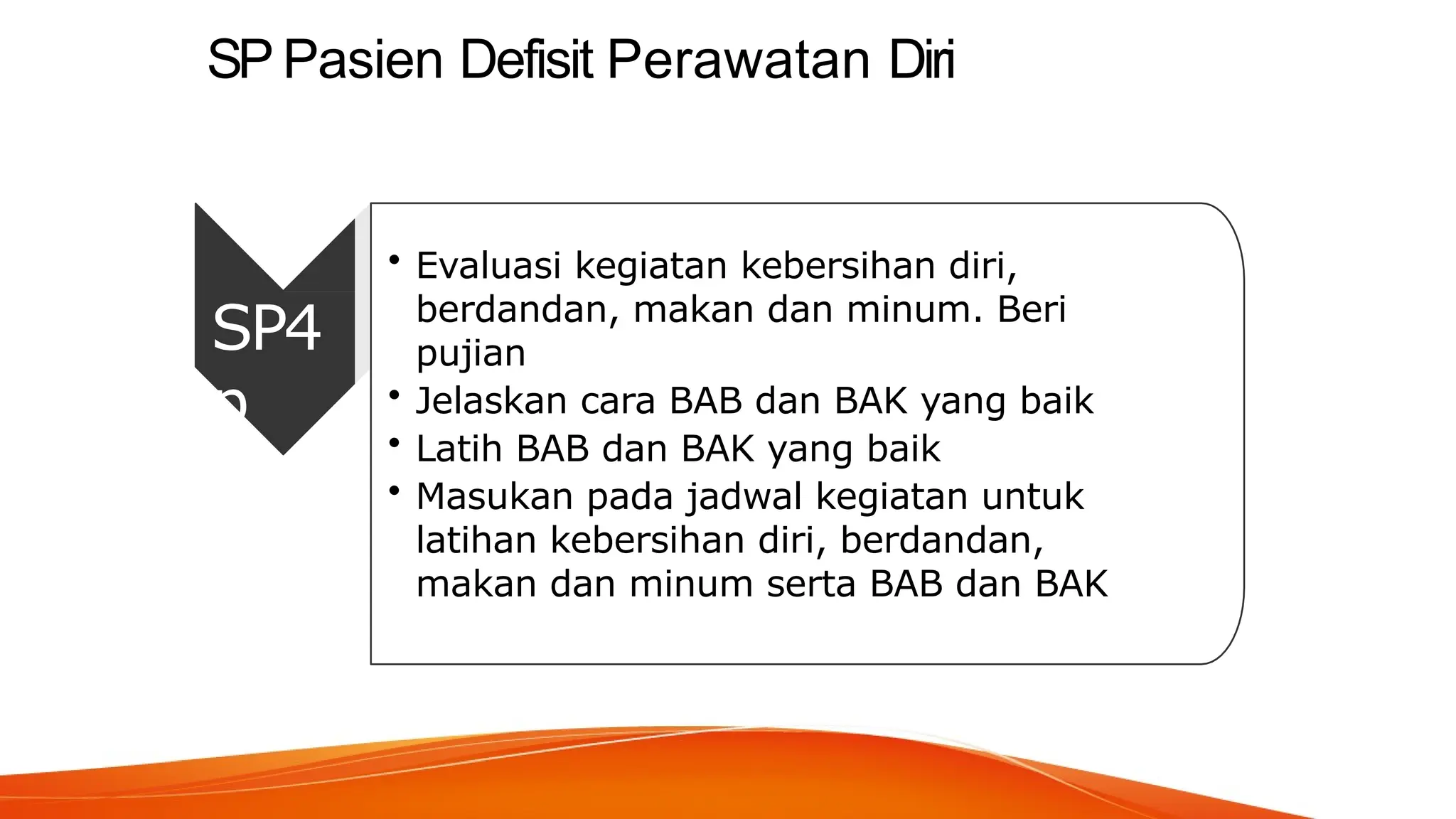 Devisit perawatan diri dalam keperawatan jiwa | PPT