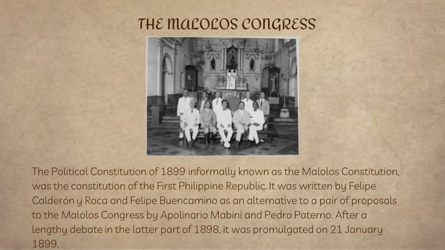 THE FIRST PHILIPPINE REPUBLIC | PPTX | War and Conflicts