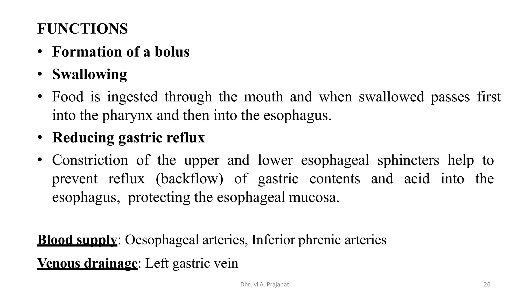 Anatomy and physiology of Digestive system | PPTX
