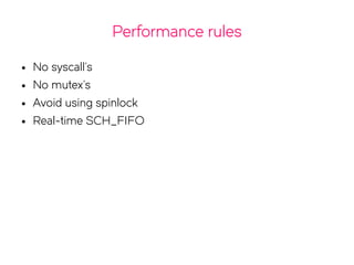 Performance Lessons learned in vRouter - Stephen Hemminger | PDF