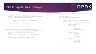 Dpdk: rte_security: An update and introducing PDCP | PPT
