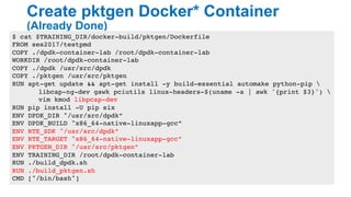 DPDK in Containers Hands-on Lab | PPT