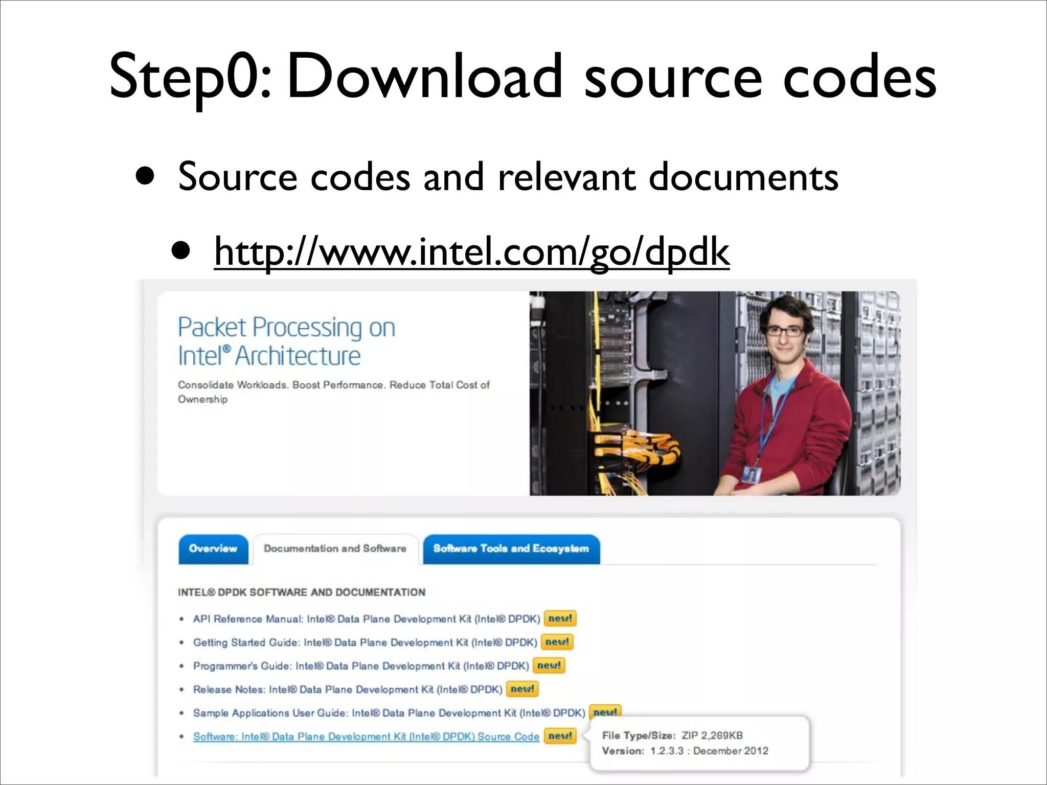 Intel Dpdk Step By Step Instructions Ppt