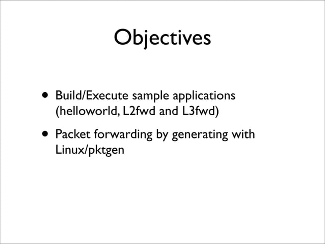 Intel DPDK Step by Step instructions | PDF | Operating Systems | Computer Software and Applications